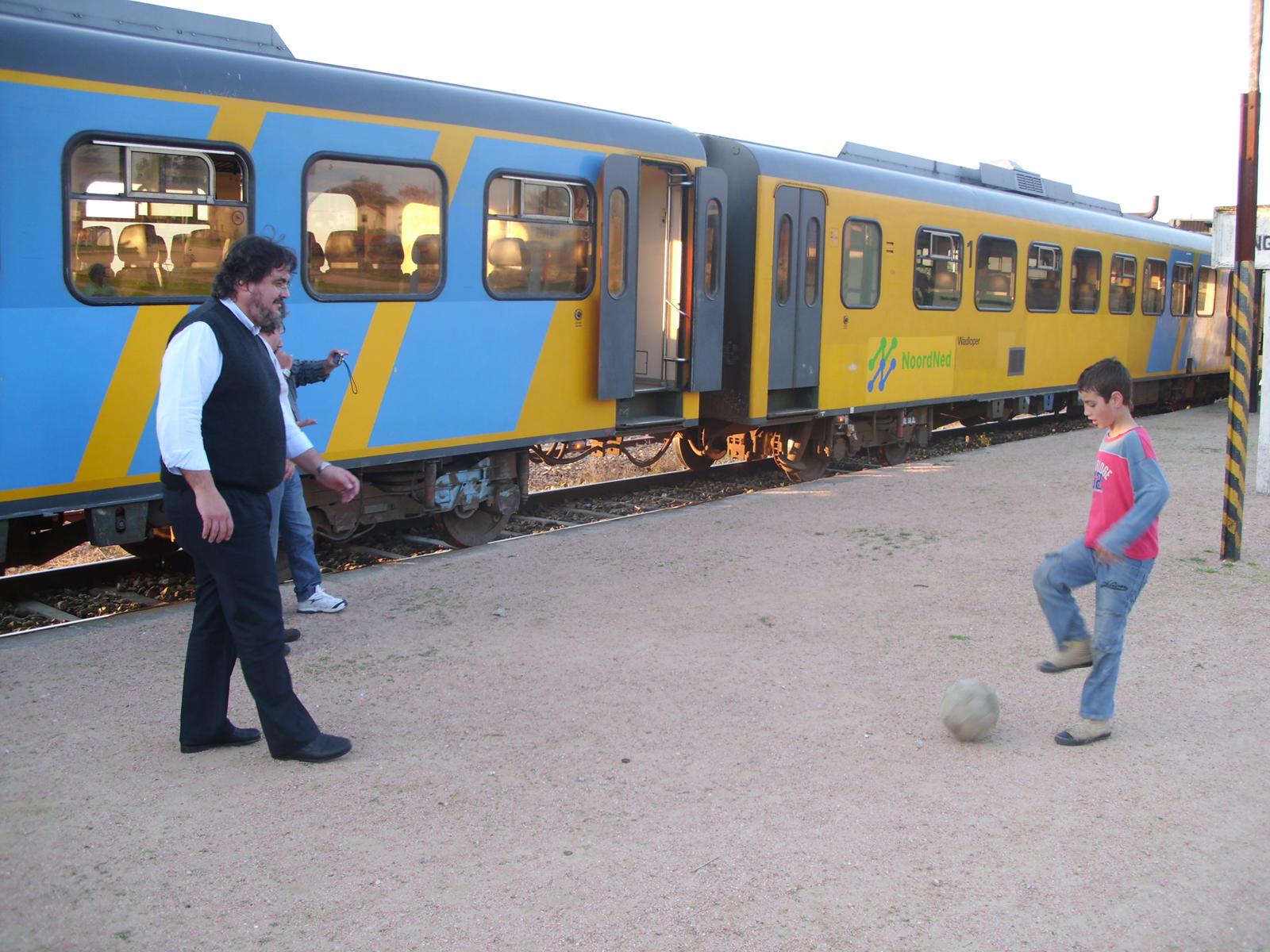 planneo: VISITA DE TREN ARGENTINO A LA ESTACIÓN ING. VICTOR SUDRIERS DE ...