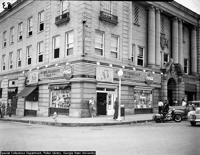 NEXT STOP...DECATUR: 1955 Downtown Decatur Jacobs Drug Store & Fulton ...