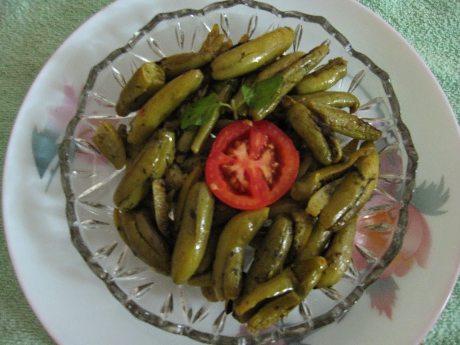 Sita's Ruchulu: Dondakaya kothimira karam kura