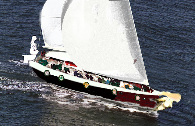 La terre en péril, quelques articles: La proue et la poupe, tout un symbole