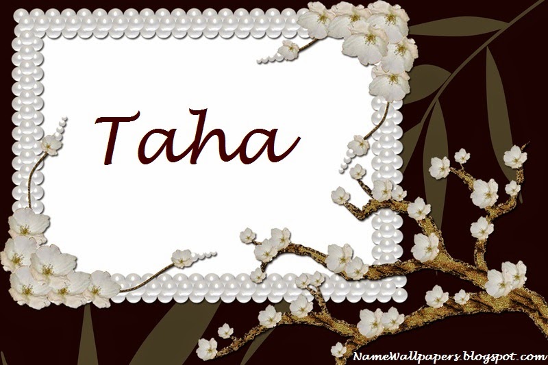 Taha Name Wallpapers Taha ~ Name Wallpaper Urdu Name Meaning Name ...