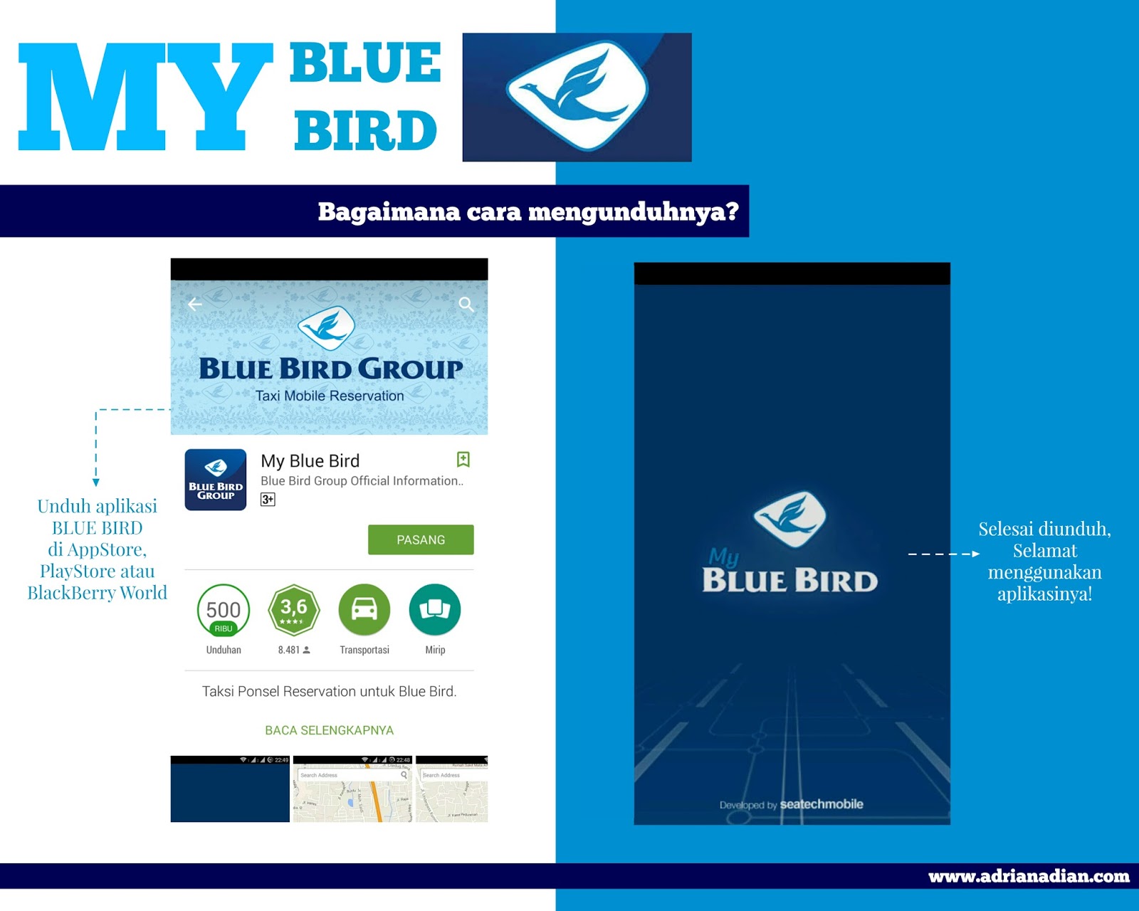 My Blue Bird App, Penghuni Setia Ponsel Pintarku
