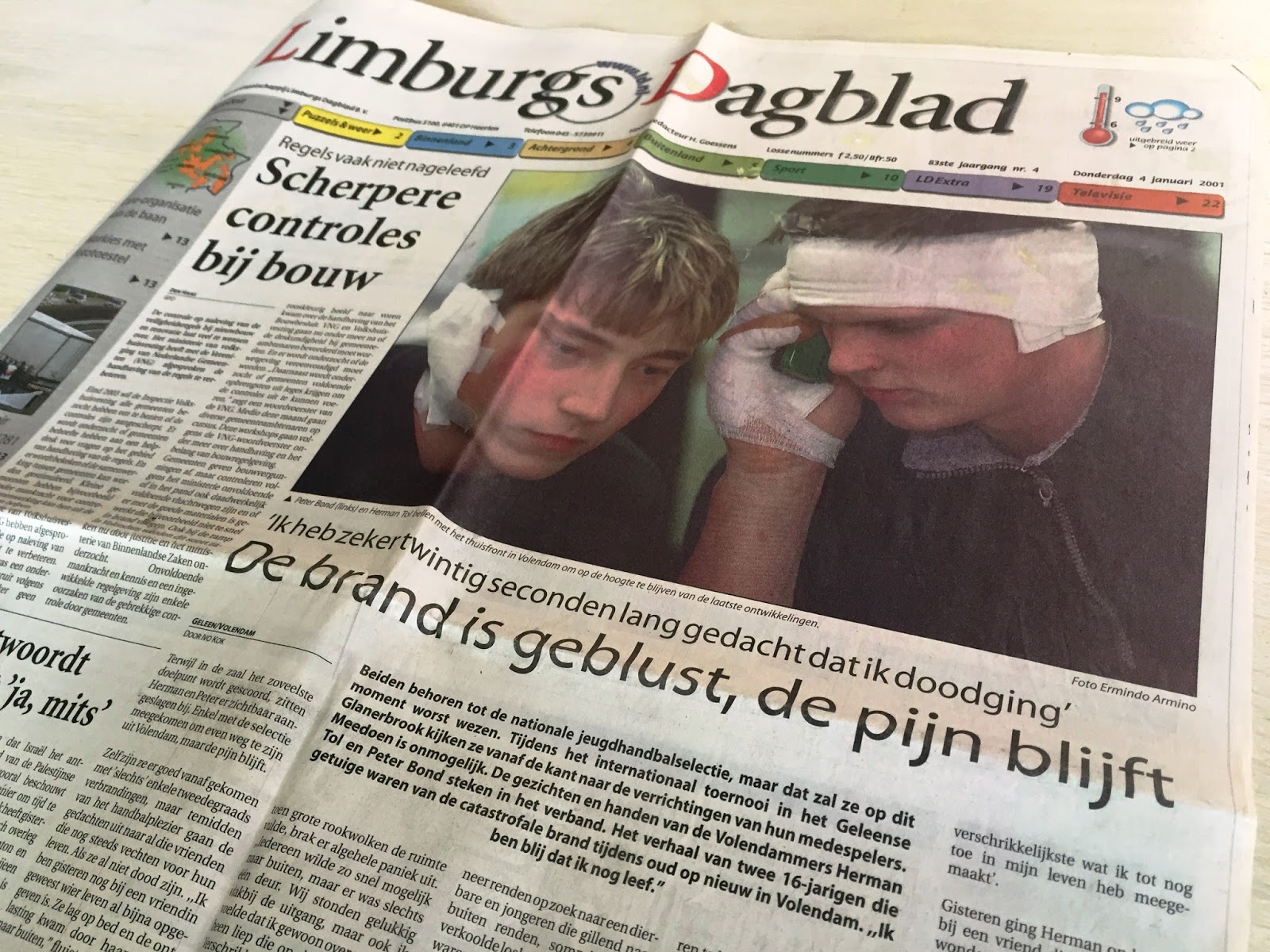 Item #15: Cafébrand in Volendam | Waar was jij?