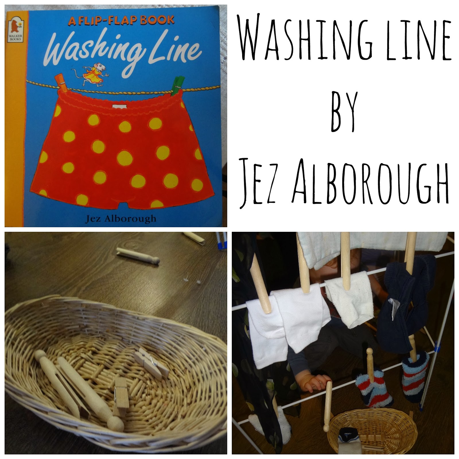 It's all about stories!: Washing Line | Big, spotty pants!