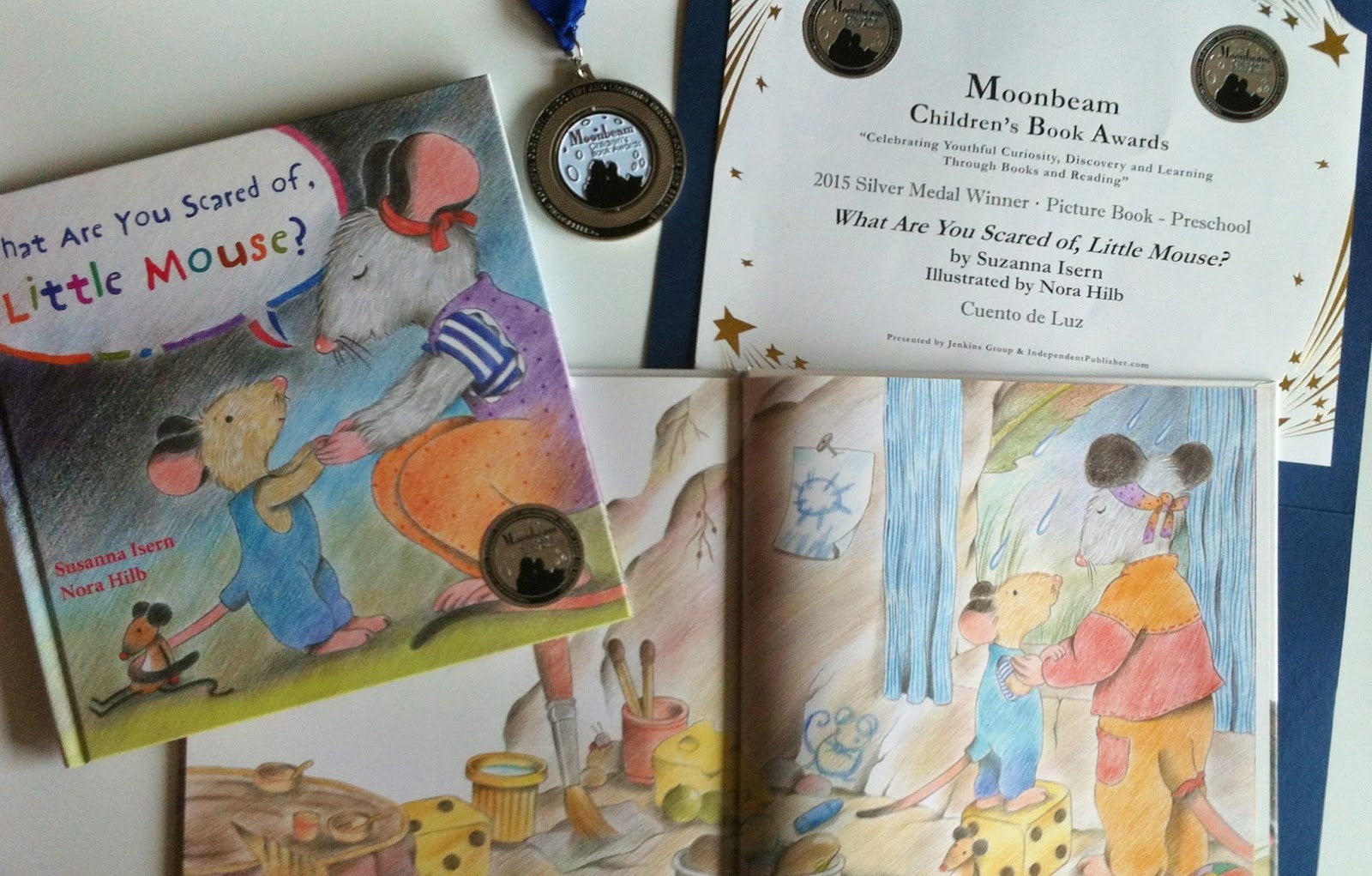 Susanna Isern: "What are you scared of, Little Mouse?" premiado en EE.UU.