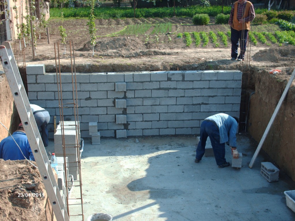 Gradim kuću: Zidanje podruma