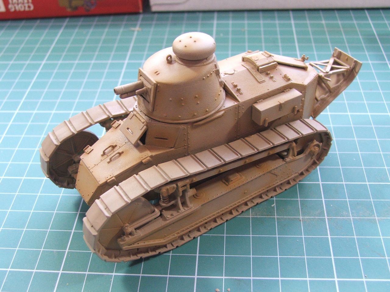 Panzerserra Bunker- Military Scale Models in 1/35 scale: Renault FT 17 ...