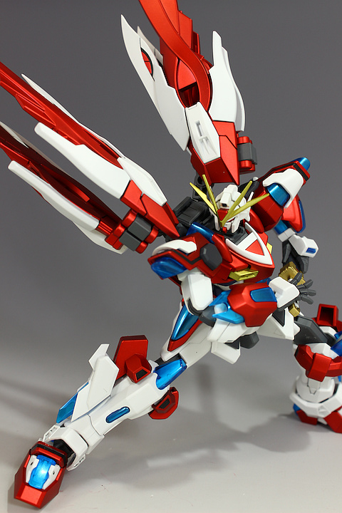 Custom Build: HGBF 1/144 Kamiki Burning Gundam "World Champ"