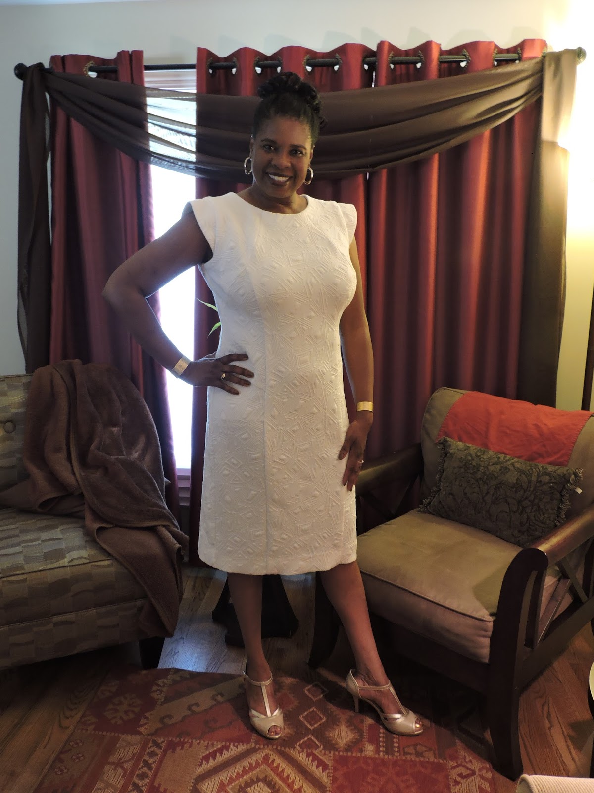 The Mahogany Stylist: Unity Conference Dress 2016 - Simplicity 1156