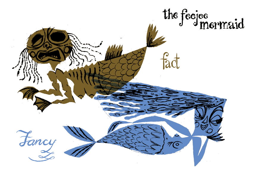 Matt Dawson: a curious concoction... the Fiji Mermaid (Feejee Mer 'made