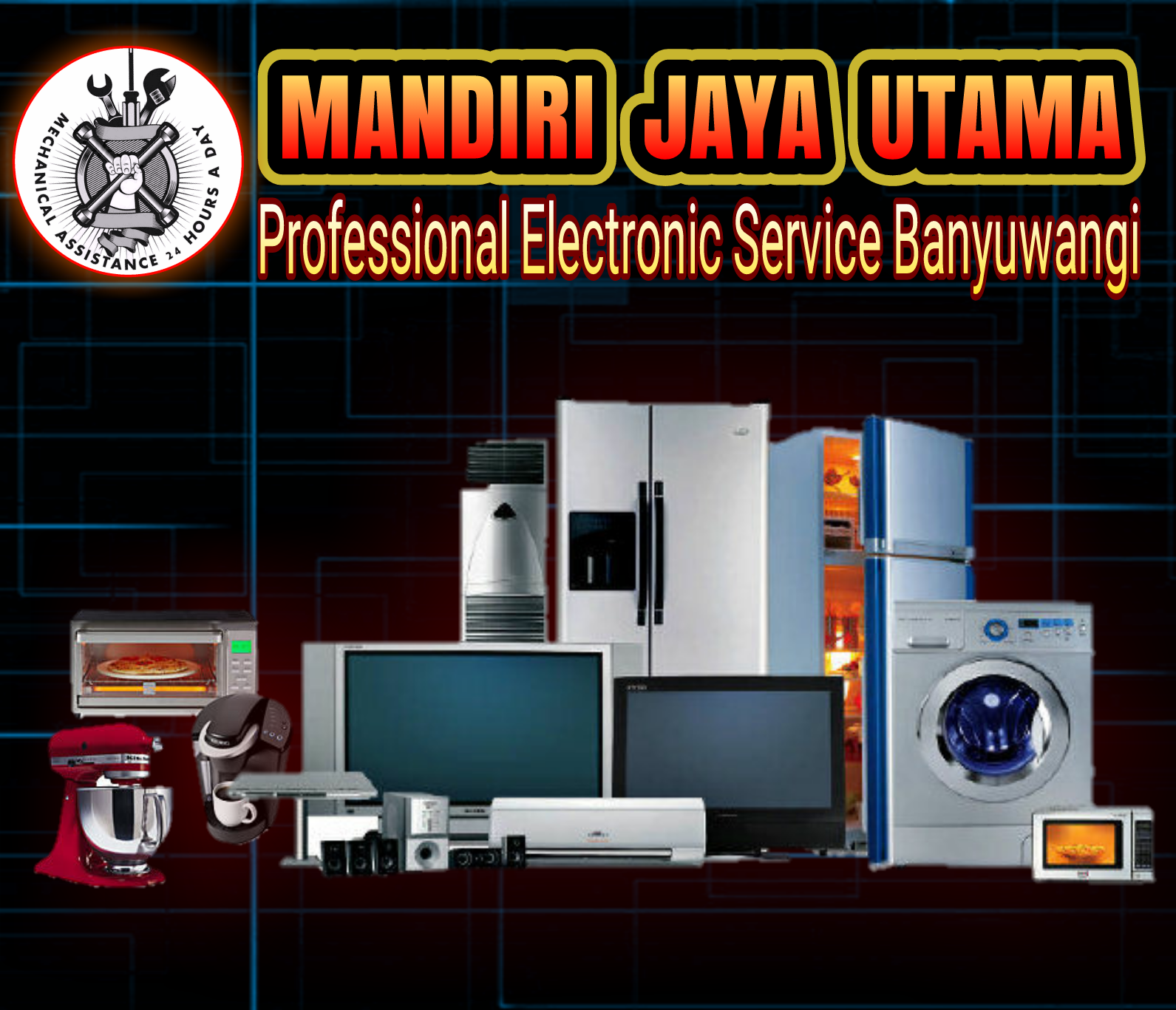 Service Elektronik Profesional Banyuwangi