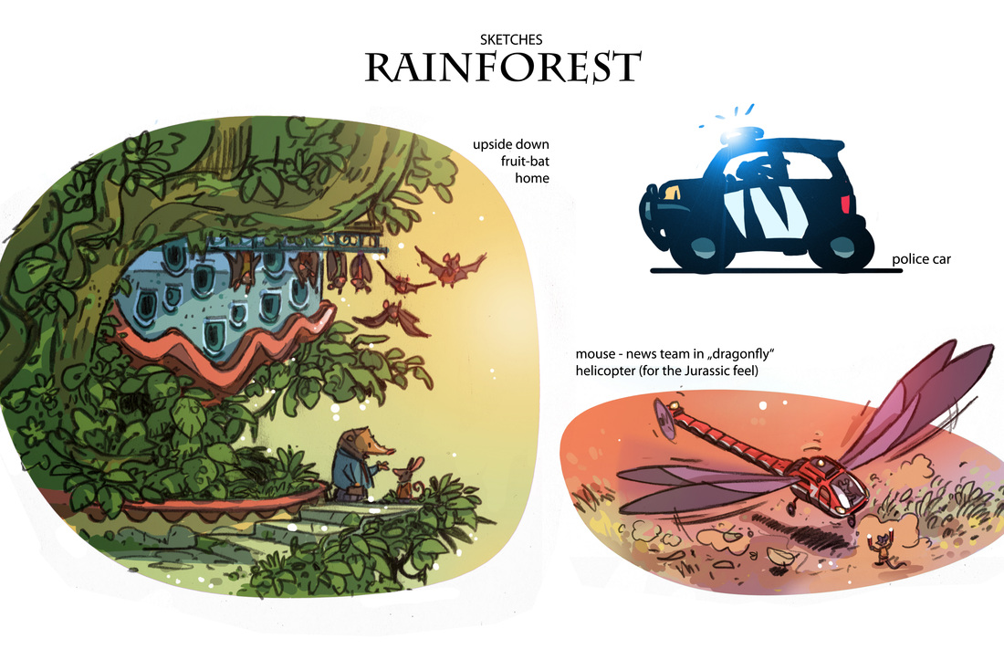 For Glorious Zootopia: The Art of Zootopia #4 Rainforest District
