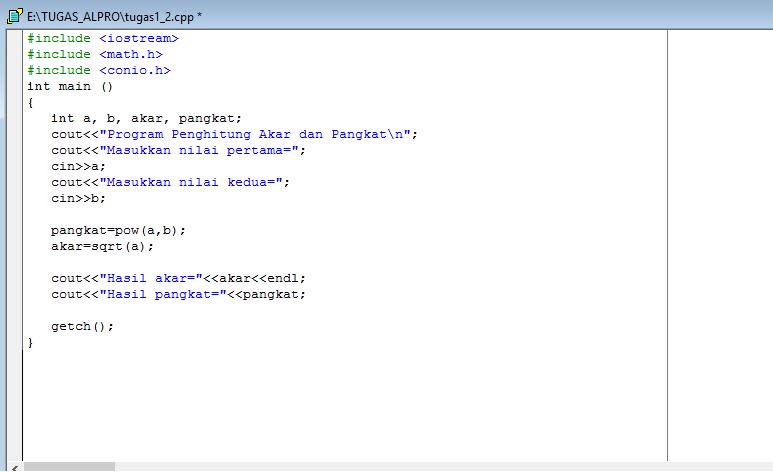 membuat program-program sederhana dengan c++ - NUSA KOM