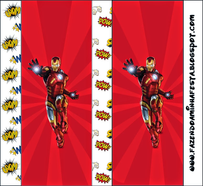 Iron Man: Free Printable Candy Bar Labels. - Oh My Fiesta! for Geeks