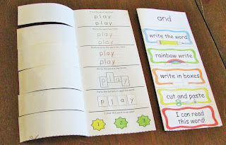 Learning is the Game: Sight Word Foldables: PK All 40 words from the ...