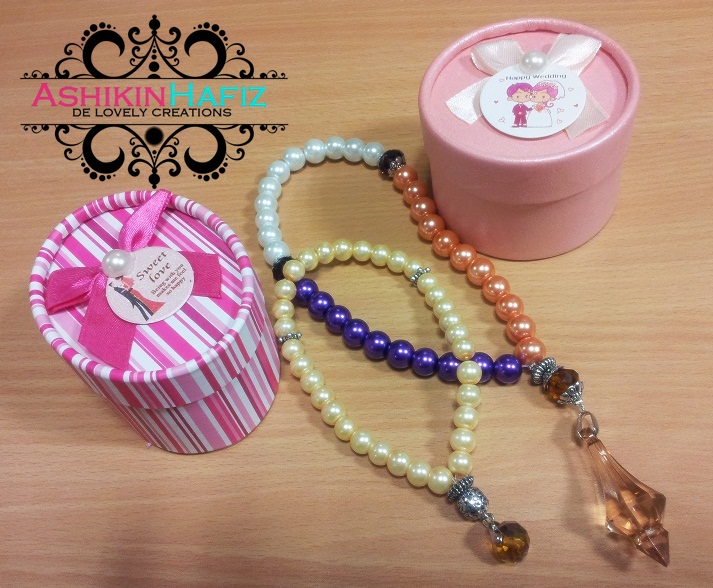 Diy Wedding Dreams: TEMPAHAN DOORGIFT TASBIH FATMA - 33 BUTIR