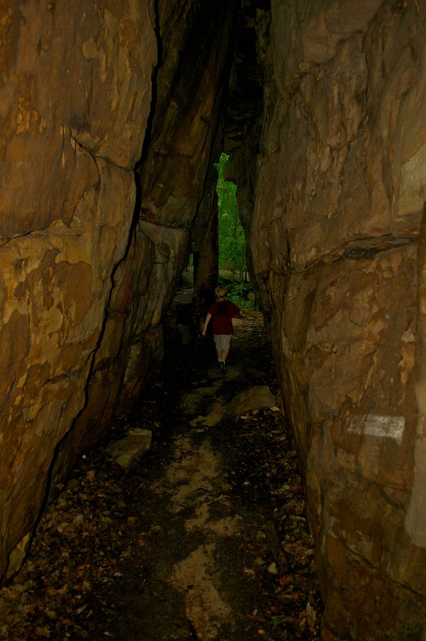 One State, Two Boys: Moss Rock Preserve - Hoover, Alabama - July 15, 2011