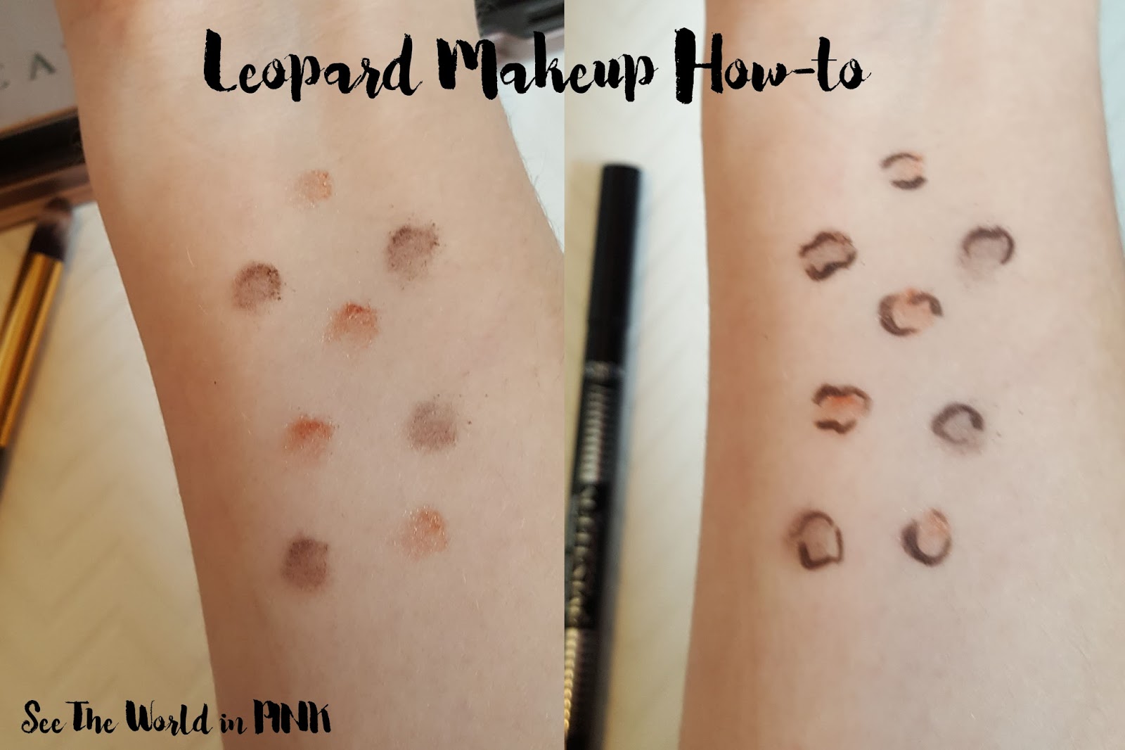 Halloween Look - Leopard Makeup! | See the World in PINK