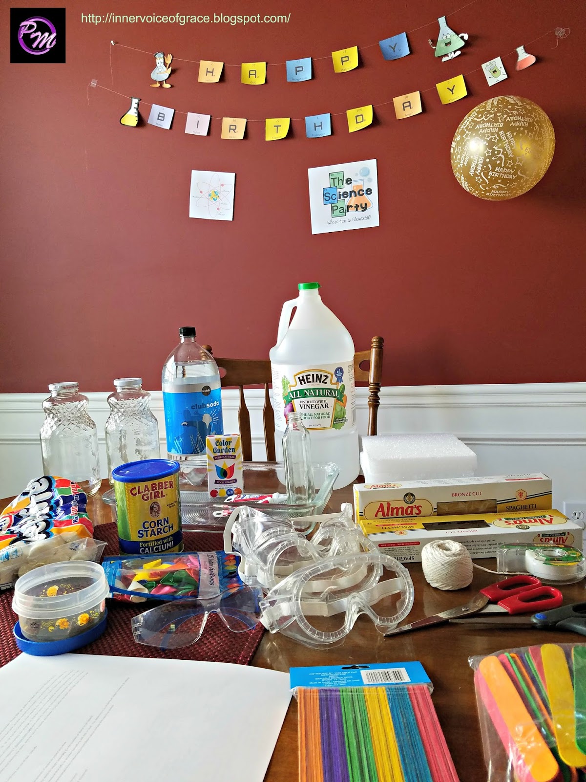 Poetic Mommy: Science Birthday Party Experiments