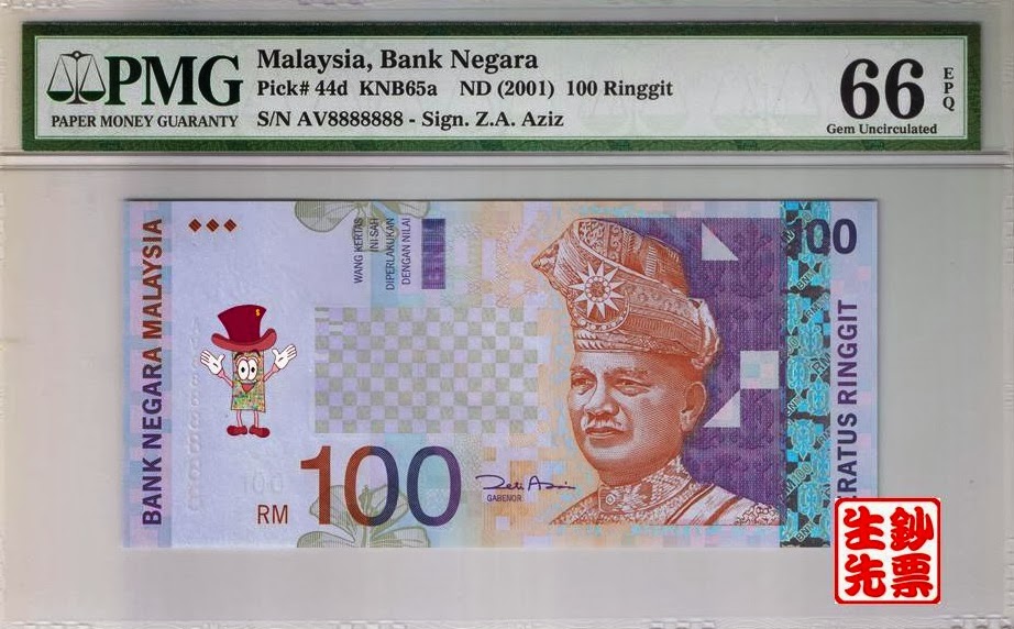 World Banknotes: Malaysia 11th Series