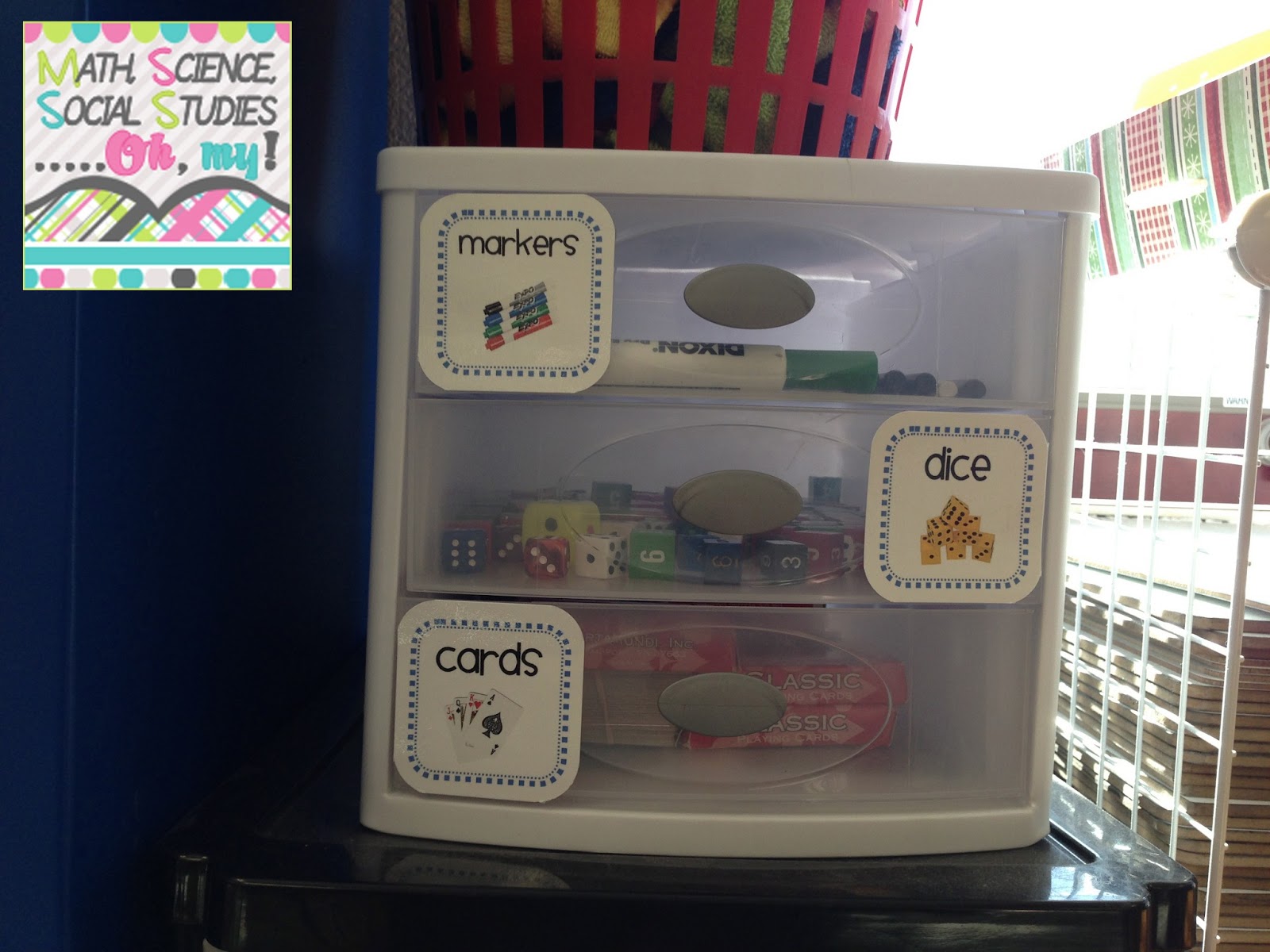 How I Organize My Math Materials | Technically Speaking with Amy