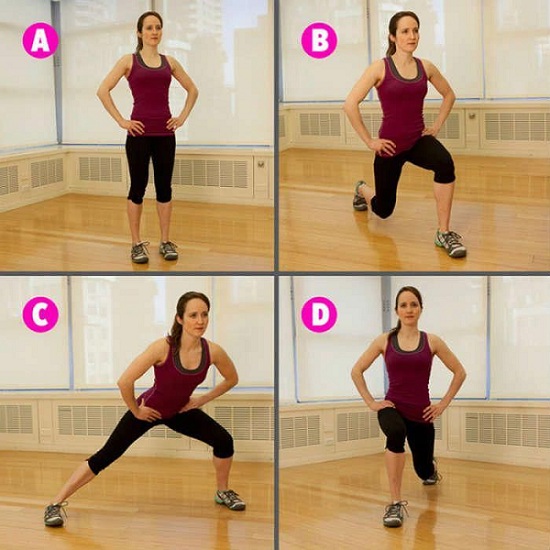 8 SIMPLE & BEST EXERCISES TO GET RID OF THIGH DIMPLES ~ Natural Cures House