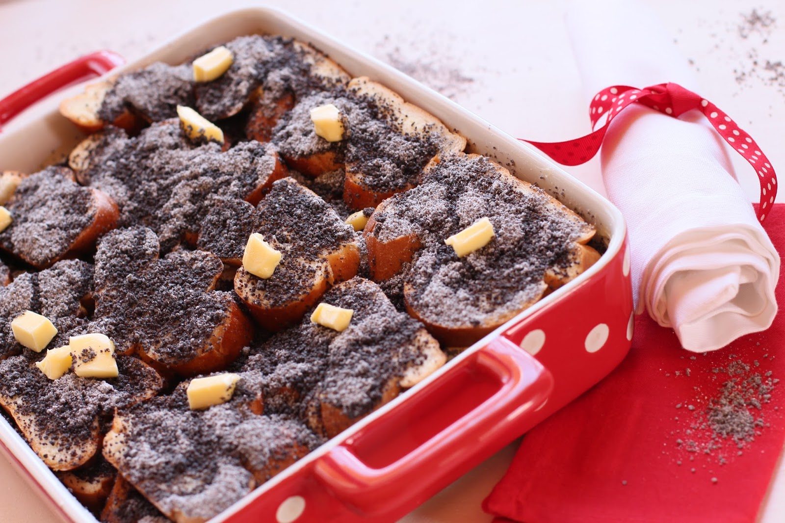 Mákos guba vaníliamártással