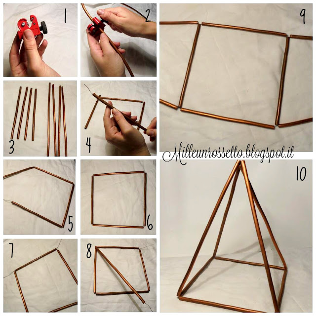 DIY: COPPER PYRAMID - Milleunrossetto