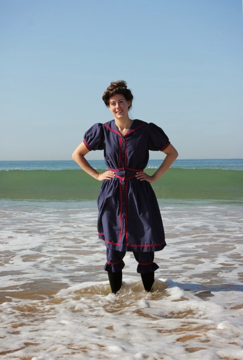 Miss Hendrie's Workbook: Late Victorian or Edwardian bathing suit