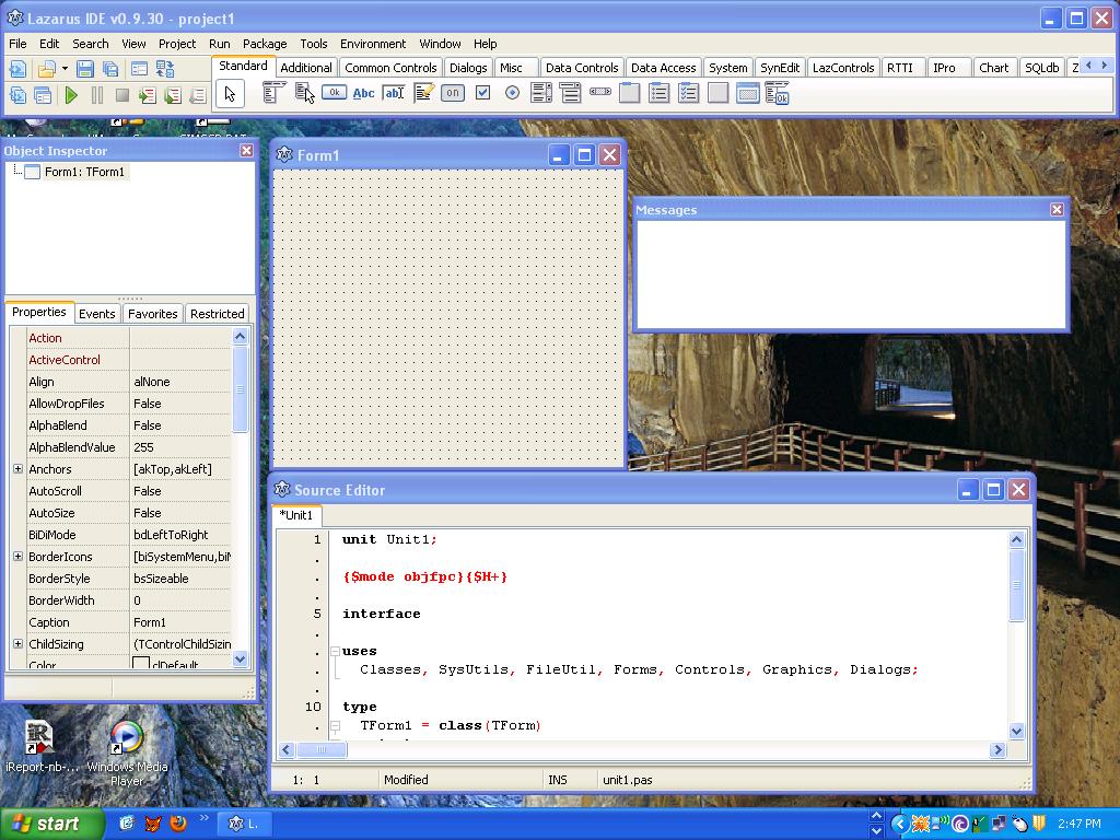 gudang ilmu program: Lazarus Free Pascal pilihan Selain Delphi