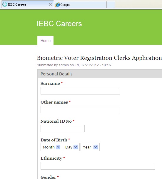 Are IEBC web servers overstretched by online applications of voter ...