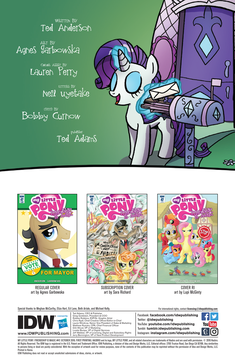 Equestria Daily Mlp Stuff Exclusive Season 10 Comic