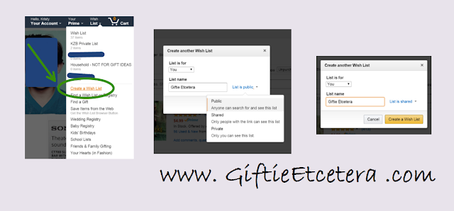 Amazon Wish Lists (and How to Use Them) | Giftie Etcetera: Amazon Wish ...