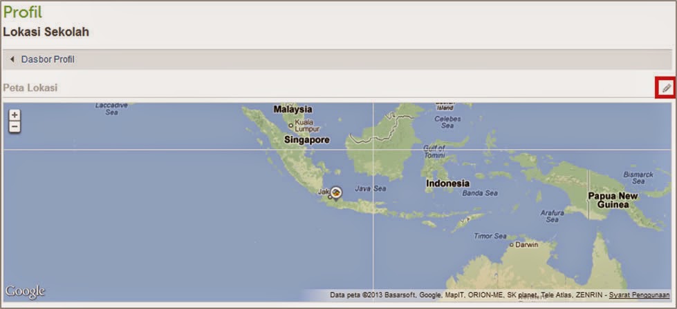 Panduan Mengisi Peta Lokasi Sekolah di Padamu Negeri Yang Terintegrasi ...