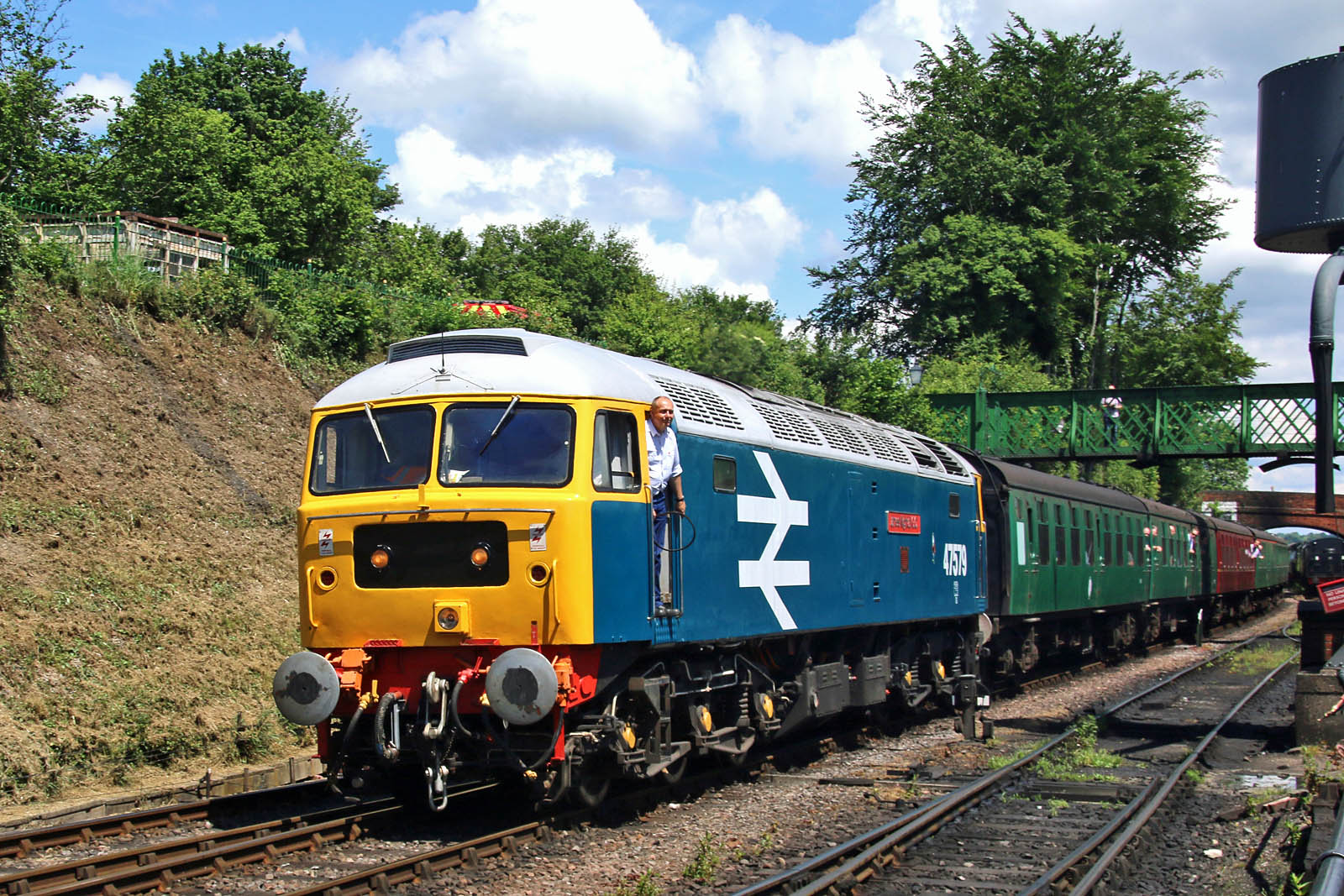 47s and other Classic Power at Southampton: Watercress Line Diesel Gala ...