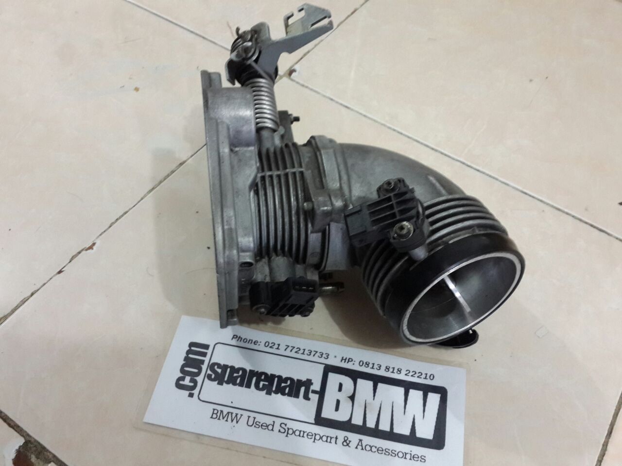 Sparepart BMW Second: Throttle Housing Assy M62B35, Secondary throttle ...