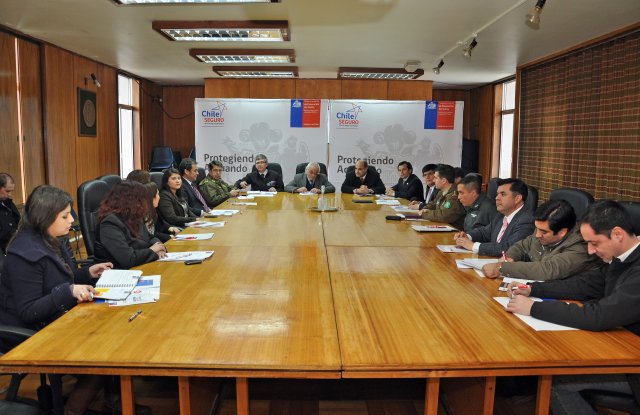 Balance en Consejo Regional de Seguridad Pública