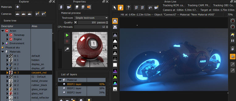 MIRAX 3D 奇銳科技: Arion 1.5.1 算圖引擎功能介紹