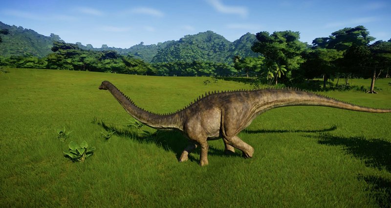 Scientists clarify diplodok diet