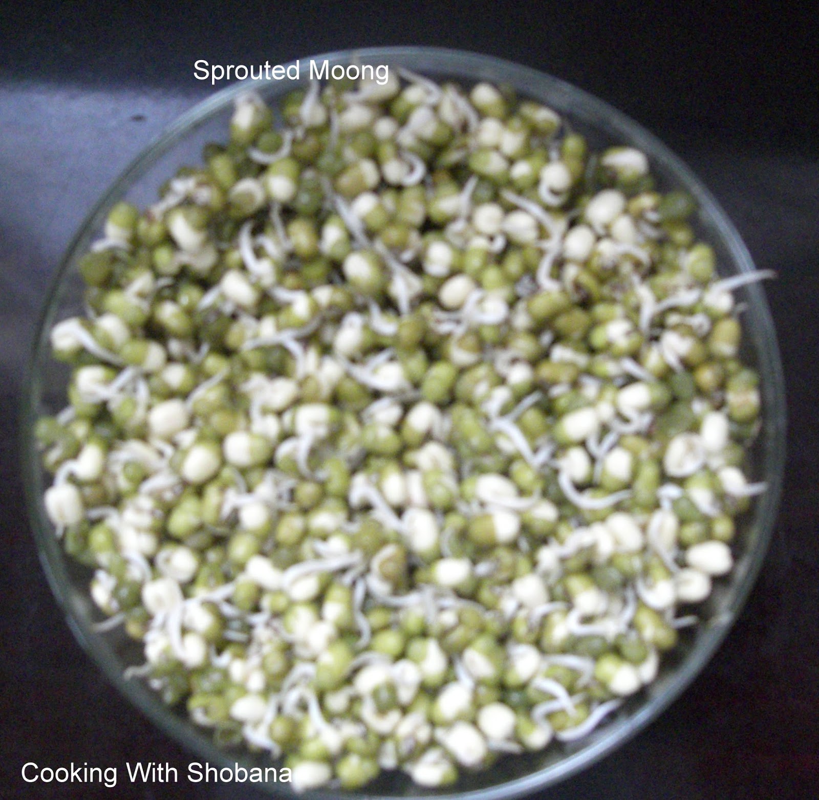 Cooking With Shobana : MOONG SPROUTS KORMA