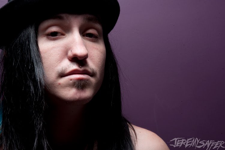 Jeremy Saffer Photo Blog: Todays Shoot - Craig Mabbitt of Escape The Fate