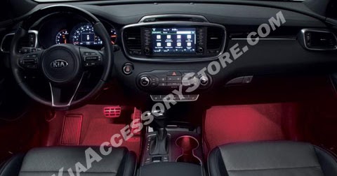 Kia Accessory Store: 2016 Kia Sorento Interior Lighting Kit