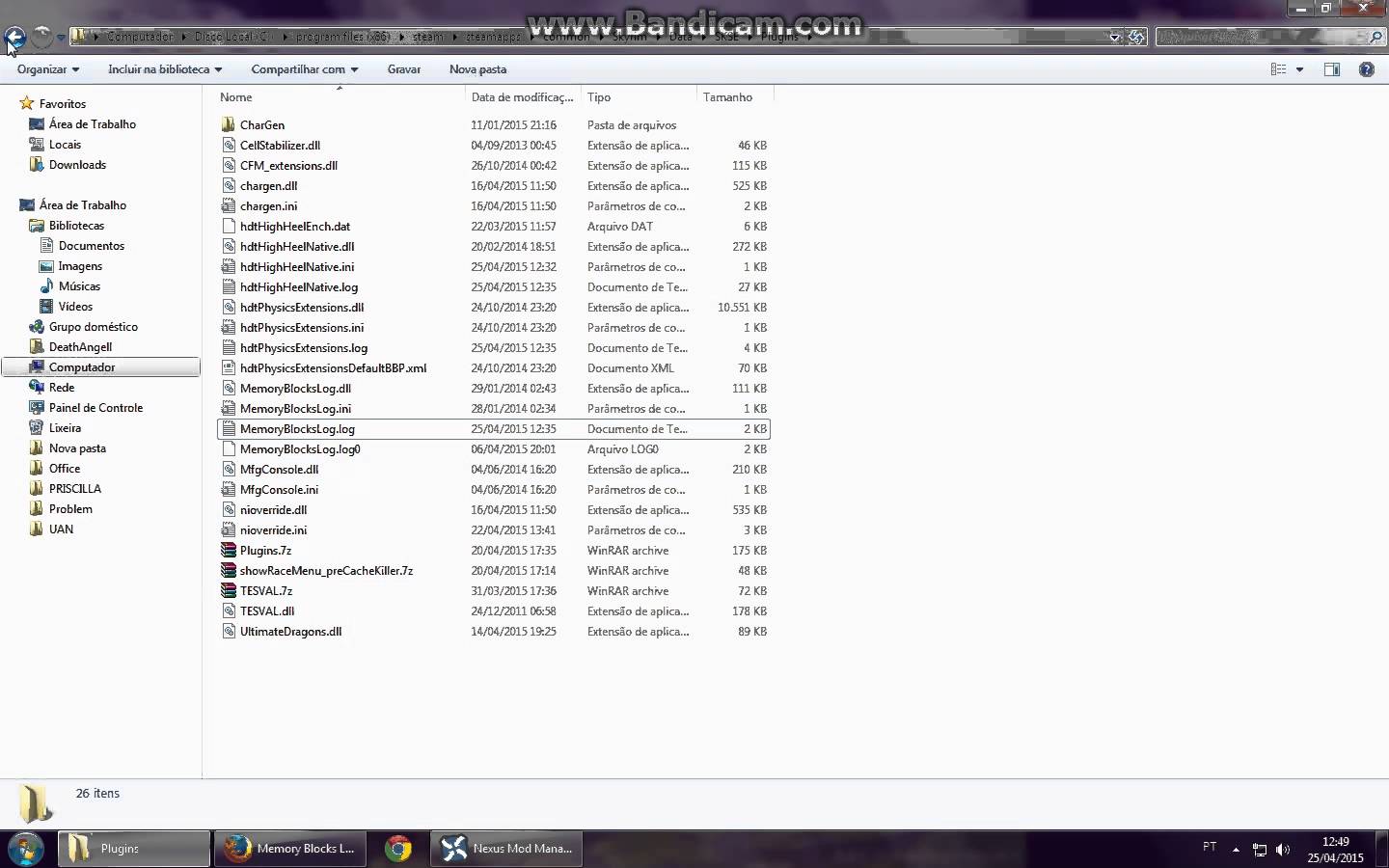 Tu Namu: skse 메모리 패치