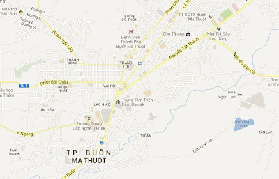 Dak Lak tourist map | Dak Lak Vietnam tourist maps