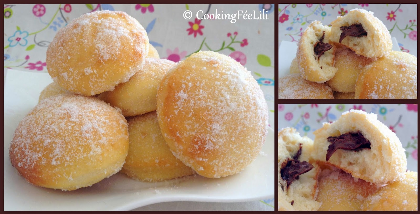 Cooking Fée Lili: Beignets au four... Beignets au Nutella