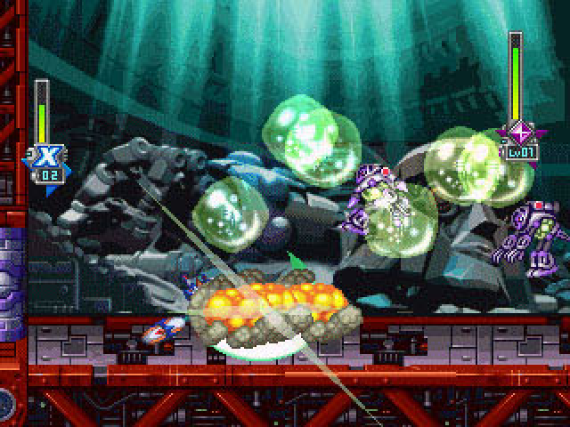 ROCKMAN X6 BOSS/SUB BOSS 09.無限水蚤(Infinity Mijinion) - RMMH洛克人回憶之館