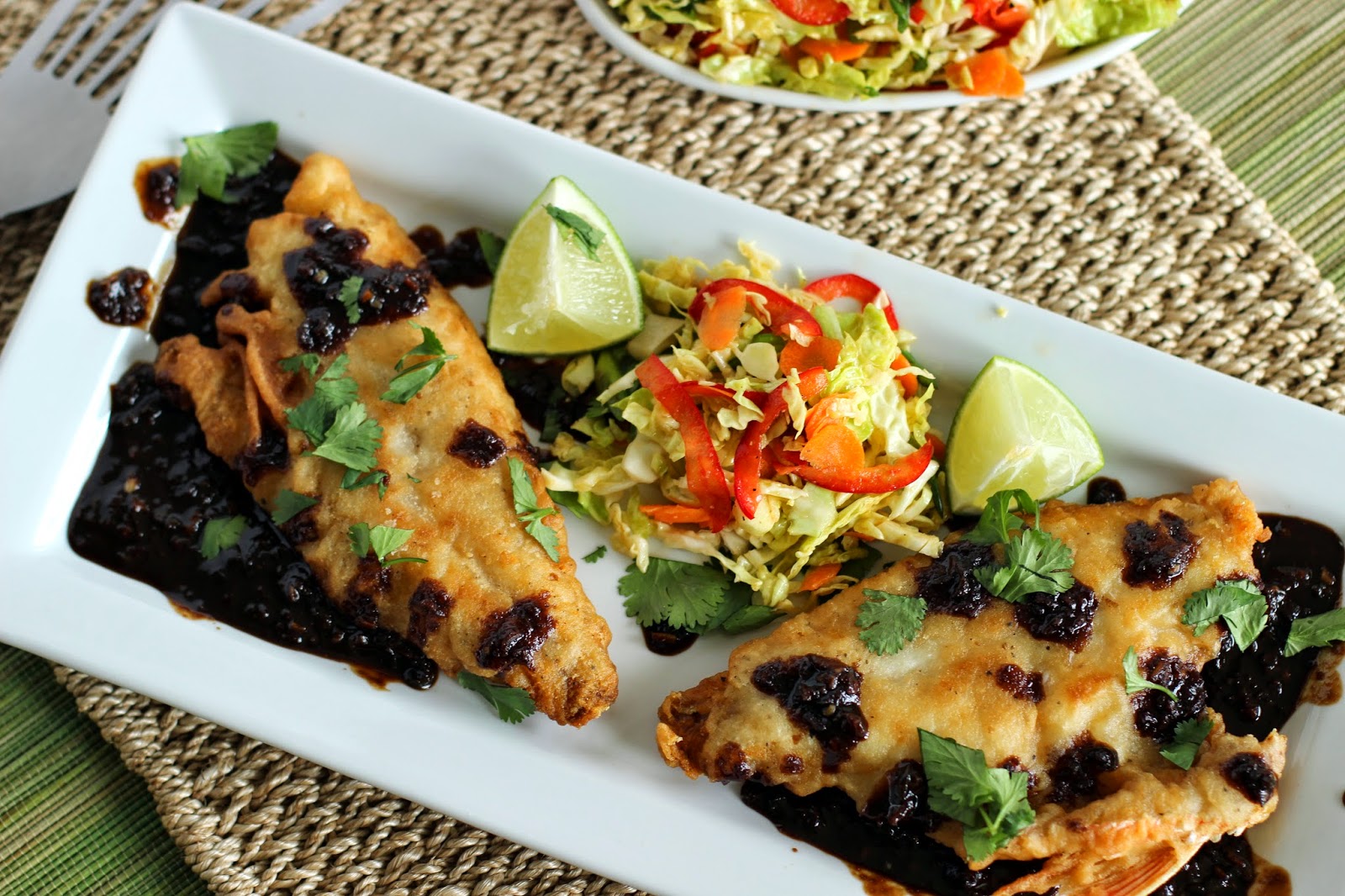 The Owl with the Goblet: Crispy Red Snapper with Chili Tamarind Sauce