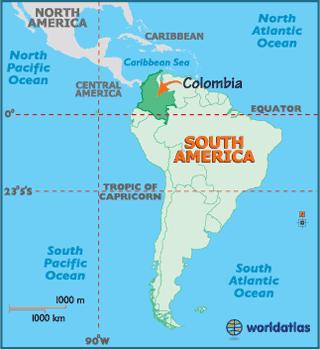CIENCIAS SOCIALES: Columbia and Colombia