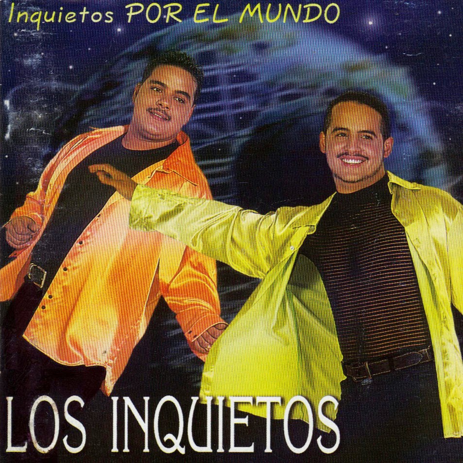 LOS INQUIETOS - Inquietos Por El Mundo [1997] | Caratulas Vallenatas
