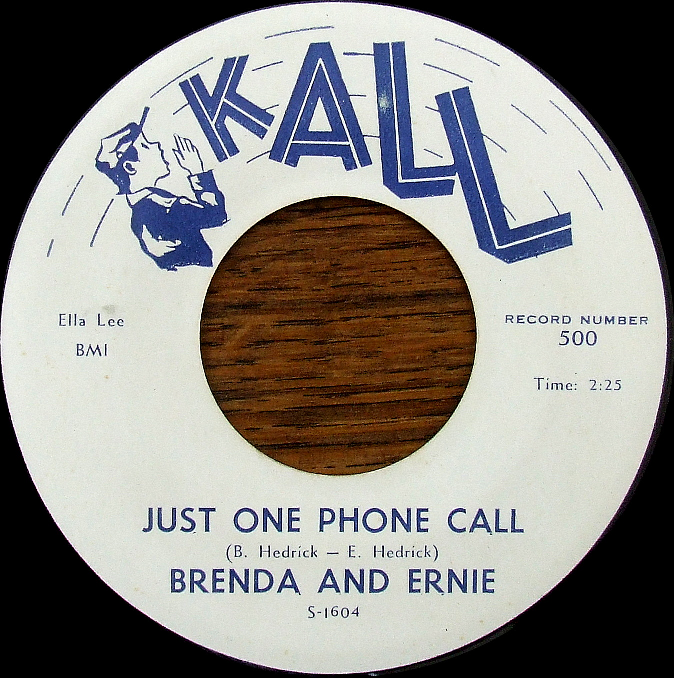 Kall Records !: The Kall 45 rpm Discography